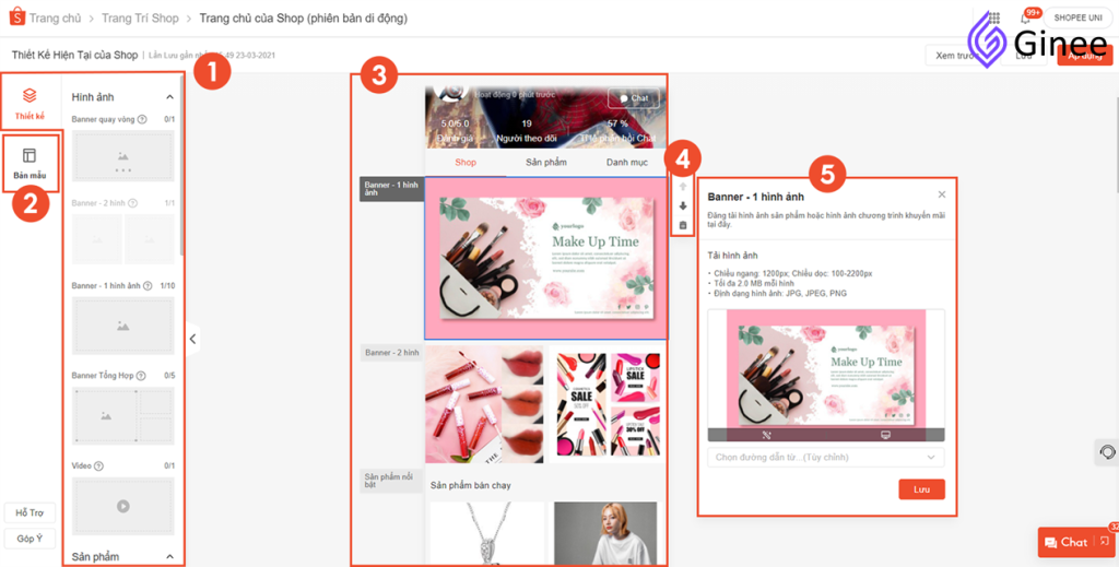 Tạo Và Trang Trí Banner Shopee Chuyên Nghiệp Cho Cửa Hàng Của Bạn - Ginee